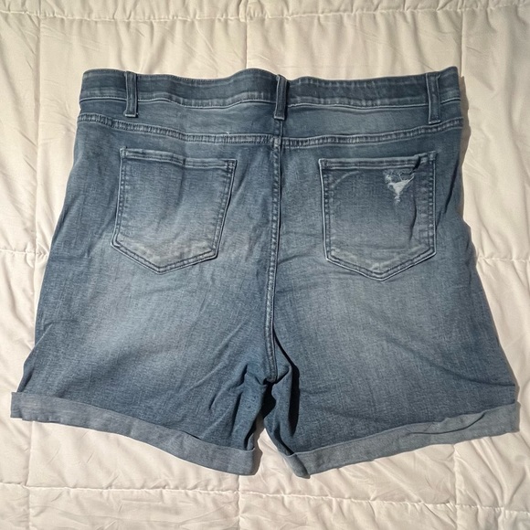 Terra & Sky | Shorts | Terra Sky Womens Plus Sz 2w Short Curvy Ripped ...